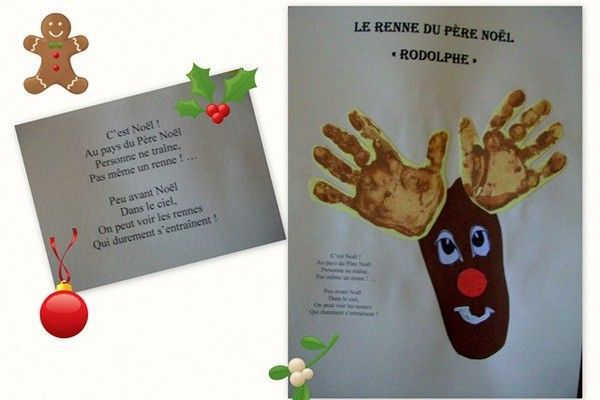 "Rodolphe" le renne du père noël